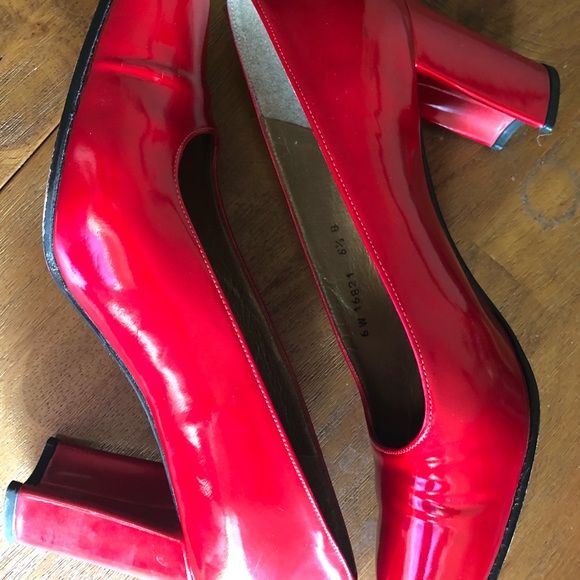 Stuart Weitzman | Shoes | Stuart Weitzman Ruby Red Patent Pumps | Poshmark